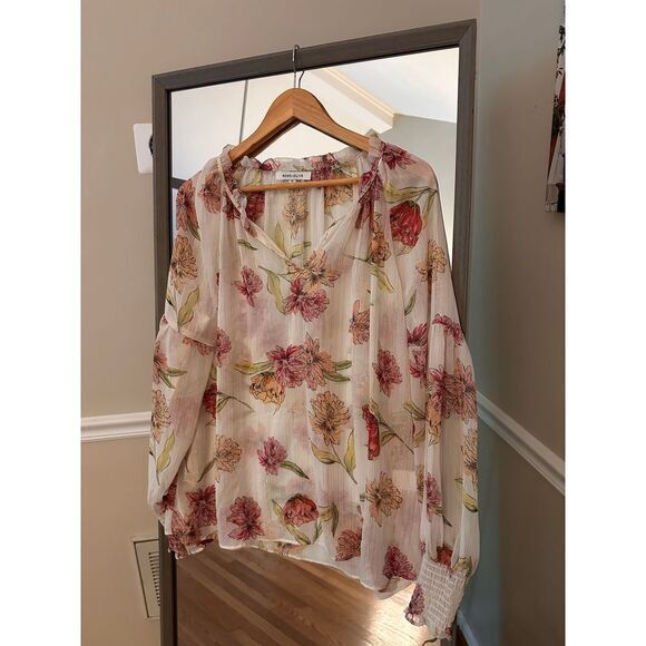 Rose & Olive | Tops | Rose Olive Xl Shimmery Blouse | Poshmark
